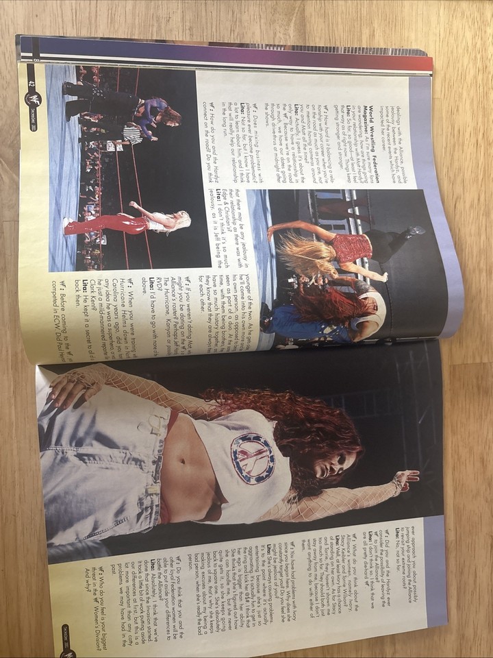 WWF Magazine December 2001 Unstoppable? RVD Rob Van Dam | eBay UK