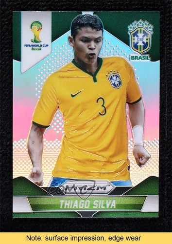 2014 Panini Prizm World Cup Silver Prizm Thiago Silva #108 READ 0b3 | eBay