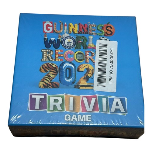 Guinness World Records 2025 Trivia Game New Sealed Family Fun | eBay