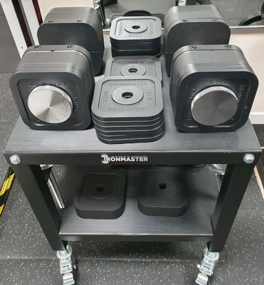 Ironmaster Dumbbells: Add-ons to 82kg Each! + Kettlebell + Pro-Stand ...