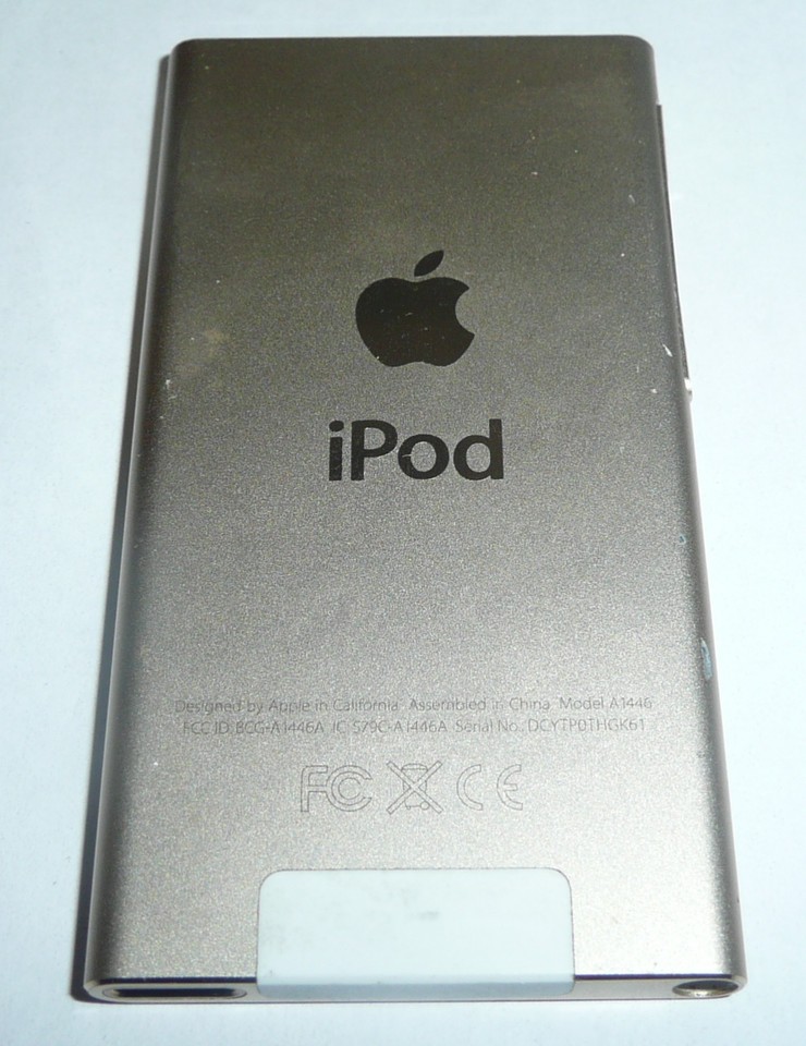 Apple iPod Nano 7th Generation A1446 16GB ME971C - ROSE GOLD - Tested ...