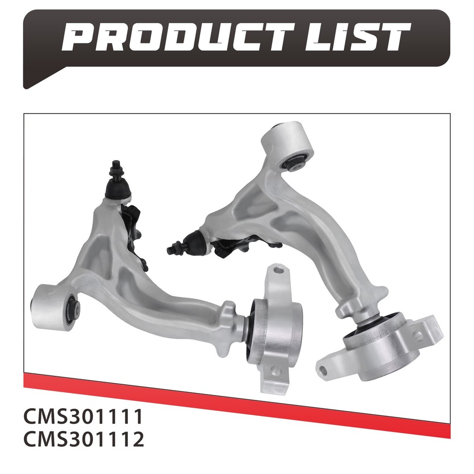 For Infiniti Q50 Q60 EX35 EX37 QX50 RWD Front Lower Control Arms with ...