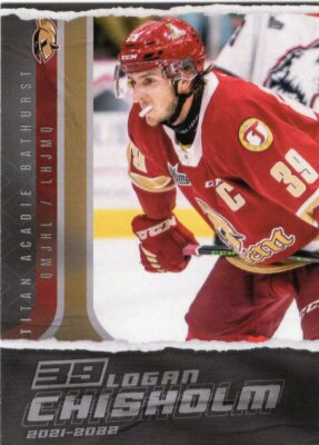 Logan Chisholm 2021-22 Acadie-Bathurst Titan | eBay