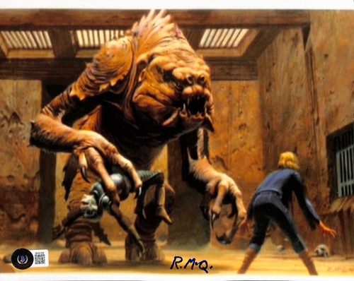 Ralph McQuarrie Rancor Concept Art Star Wars ROTJ Signed 8x10 Photo ...