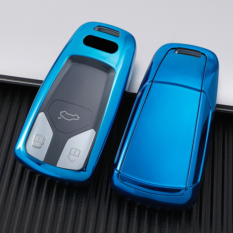 For Audi A5 Q5 S4 TT TPU Key Fob Case Cover Anti-shock Anti-scratch ...