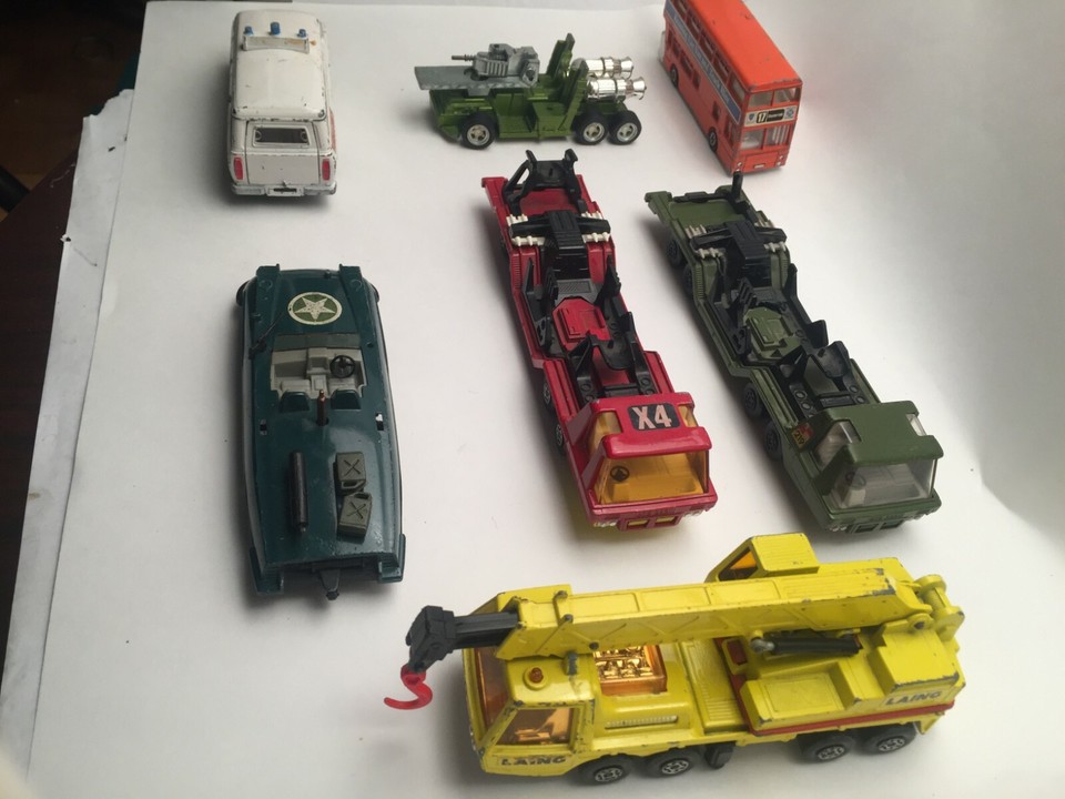 DINKY LOT 7 TRUCKS AND CARS | eBay