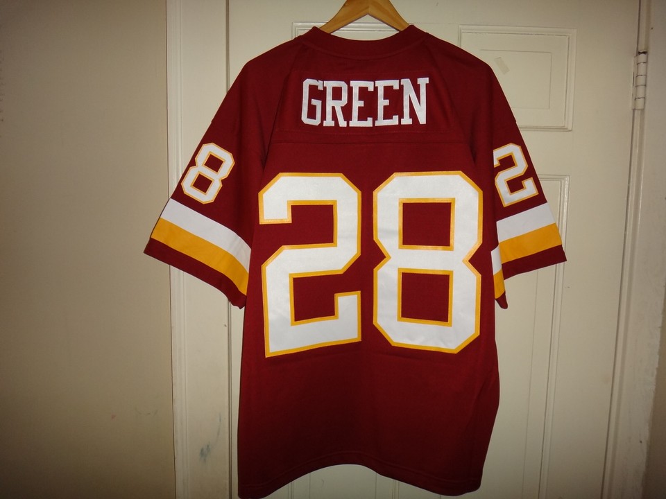 Darrell Green 1991 Mitchell & Ness Redskins Men's Throwback Legacy ...