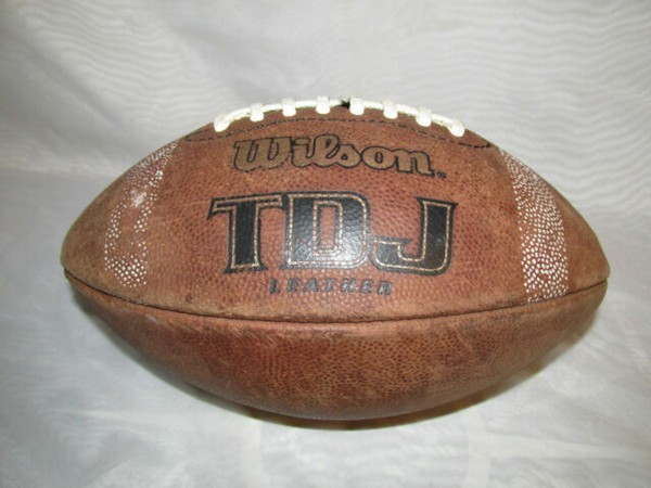 A7 Wilson TDJ Junior Size F 1360 Leather Football Made in USA for sale ...