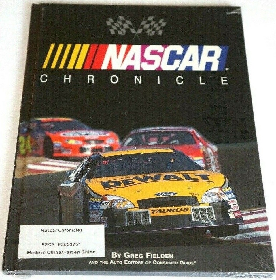 NASCAR CHRONICLE Stock Car NEW Sealed Hardcover Book w/ Chronicles Hype ...