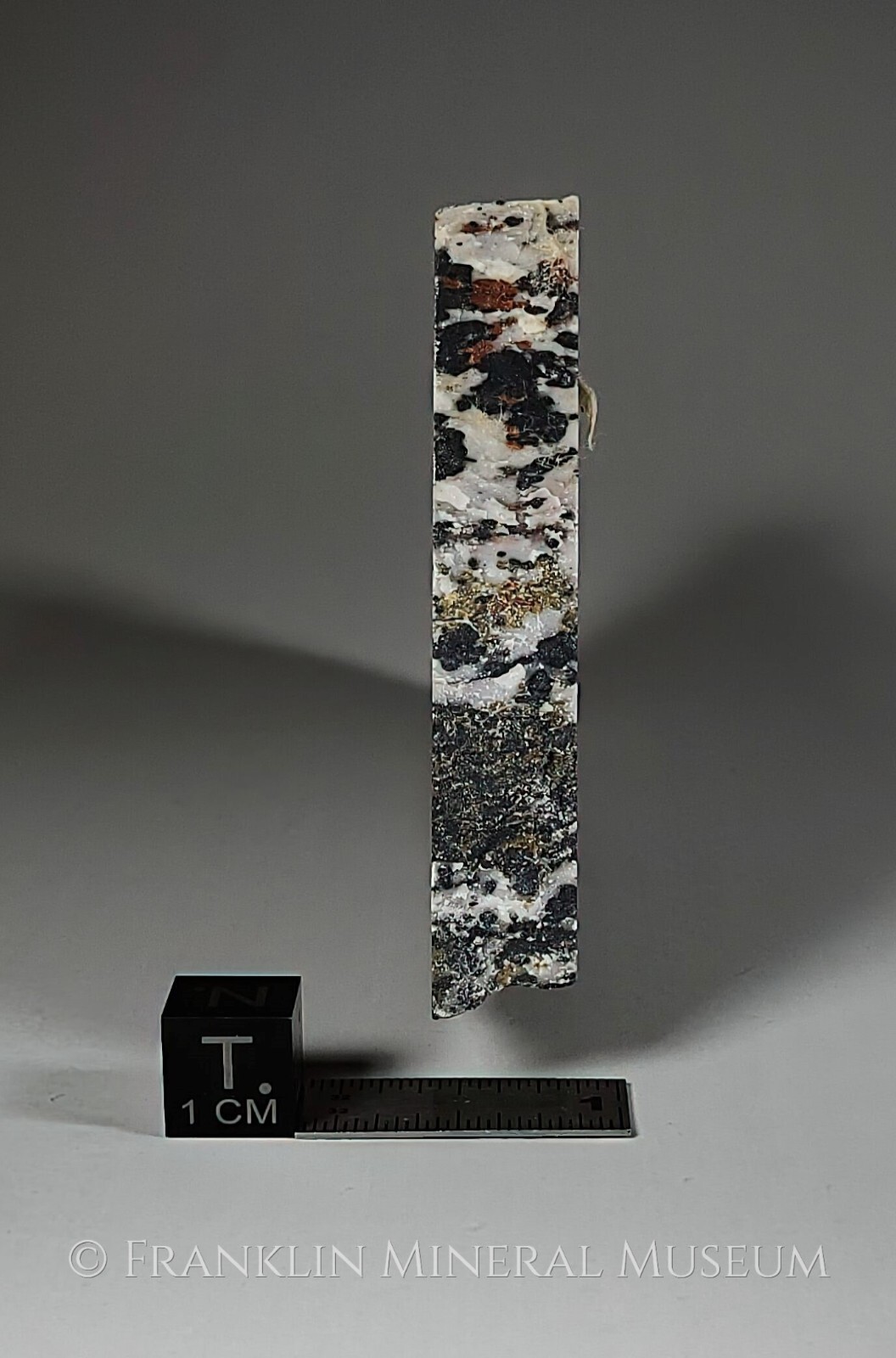 Mylonite of willemite and calcite - Sterling Hill, Ogdensburg, NJ | eBay