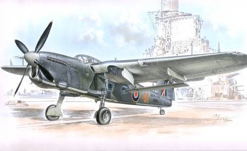 Special Hobby 1/48 Fairey Barracuda Mk.ii British Navy Bomber Sh48021 ...