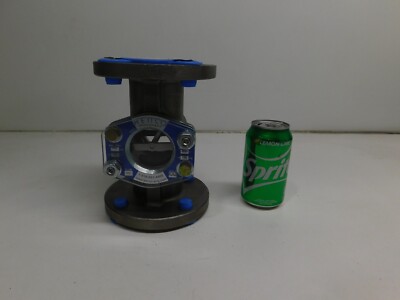 NEW Kenco Sight Flow Indicator 2" 150# Flanged CF8M, KPJ-HT-2-P-S-P-2 ...