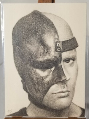 Original ACEO Sketch Card by Richard Salvucci - Farscape - Stark - Paul ...