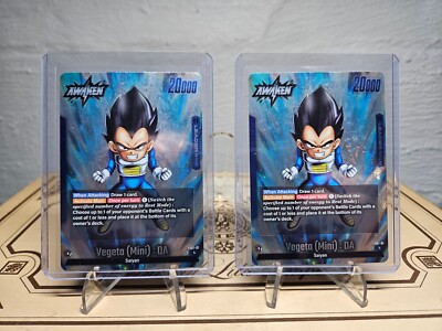 VEGETA Mini: DA Leader FS07-01 L Lot (2) Dragon Ball Super Fusion World | eBay