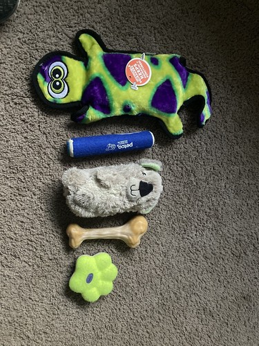 Dog Toys Lot Bundle Kong Fetch Stick Turkey Bone | eBay
