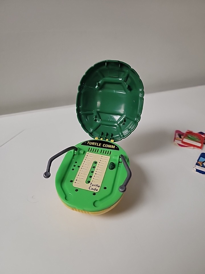 Playmates TMNT Turtle Comm Communicator 1991 4 cards (D) | eBay
