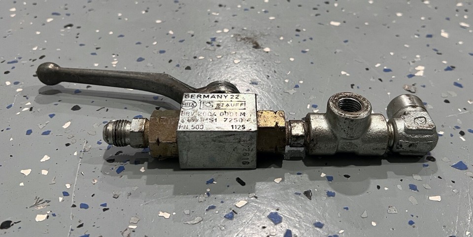 MHA-STAUFF FLOW CONTROL VALVE BBV 2004 0001M | eBay