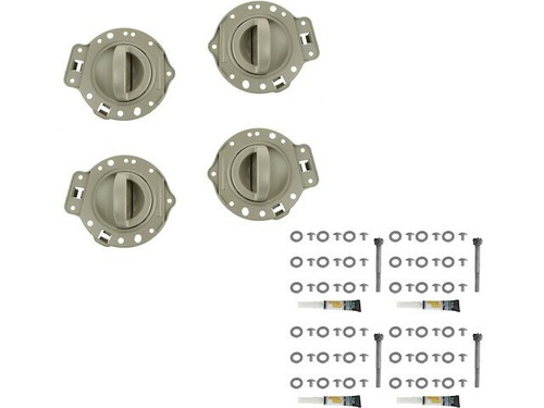 For 2006-2010 Jeep Commander Interior Door Handle Set Left and Right ...