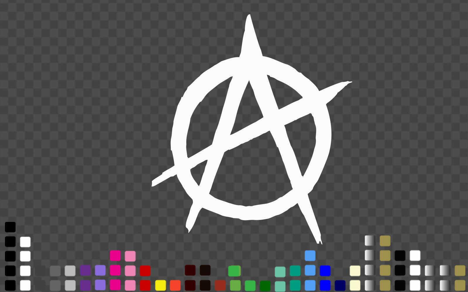 Anarchy logo Sticker Decal Car Window Laptop Helmet Wall Window | eBay ...