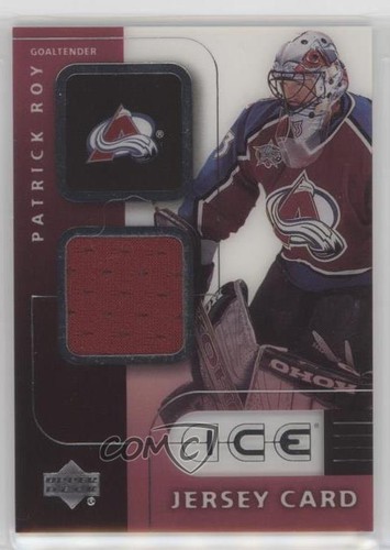 2001-02 Upper Deck Ice Jersey Cards Relic Patrick Roy #J-PR HOF | eBay