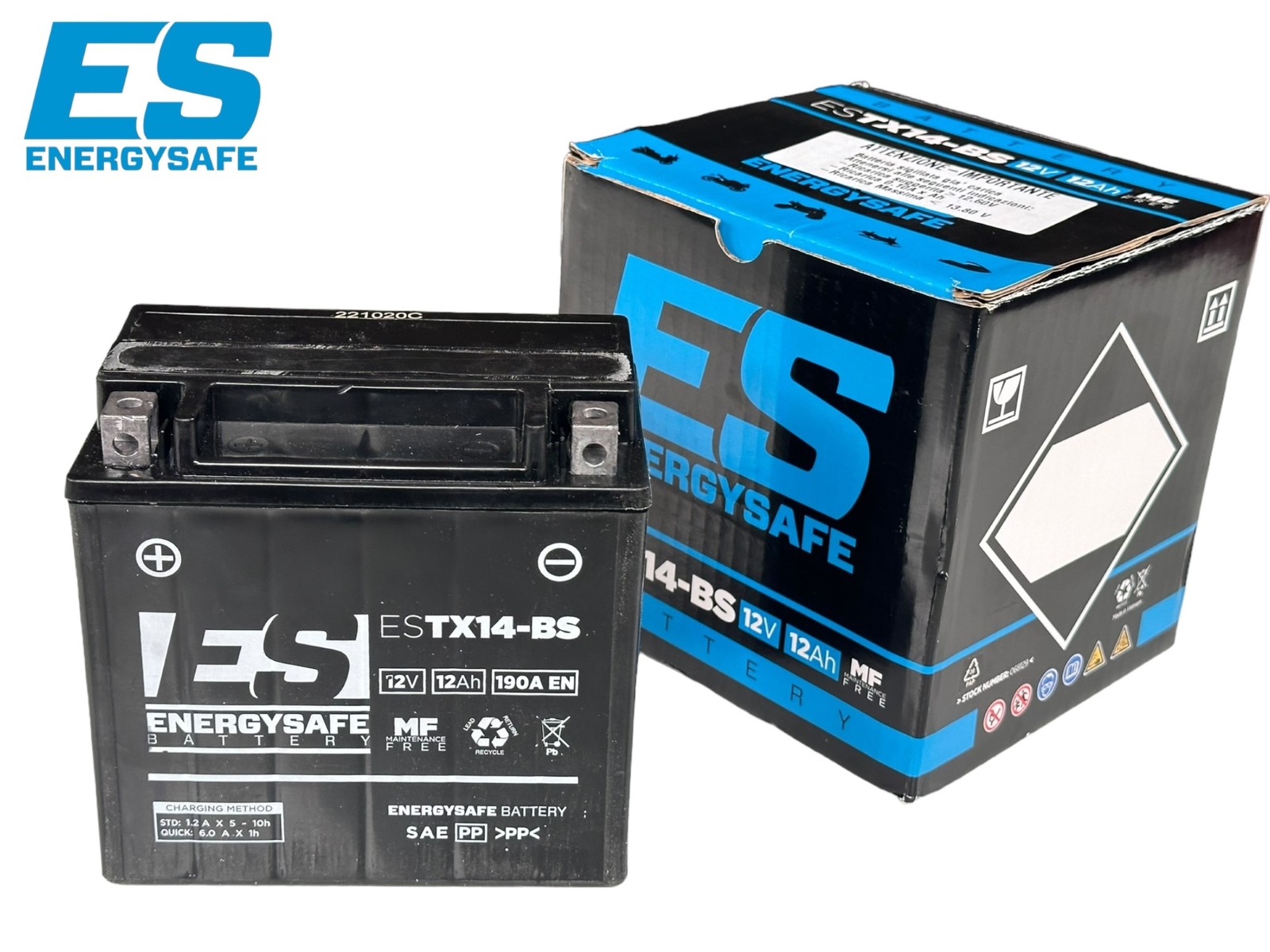 Energysafe Estx14 Battery For Hyosung, Italjet, KAWASAKI, KTM, KYMCO | eBay