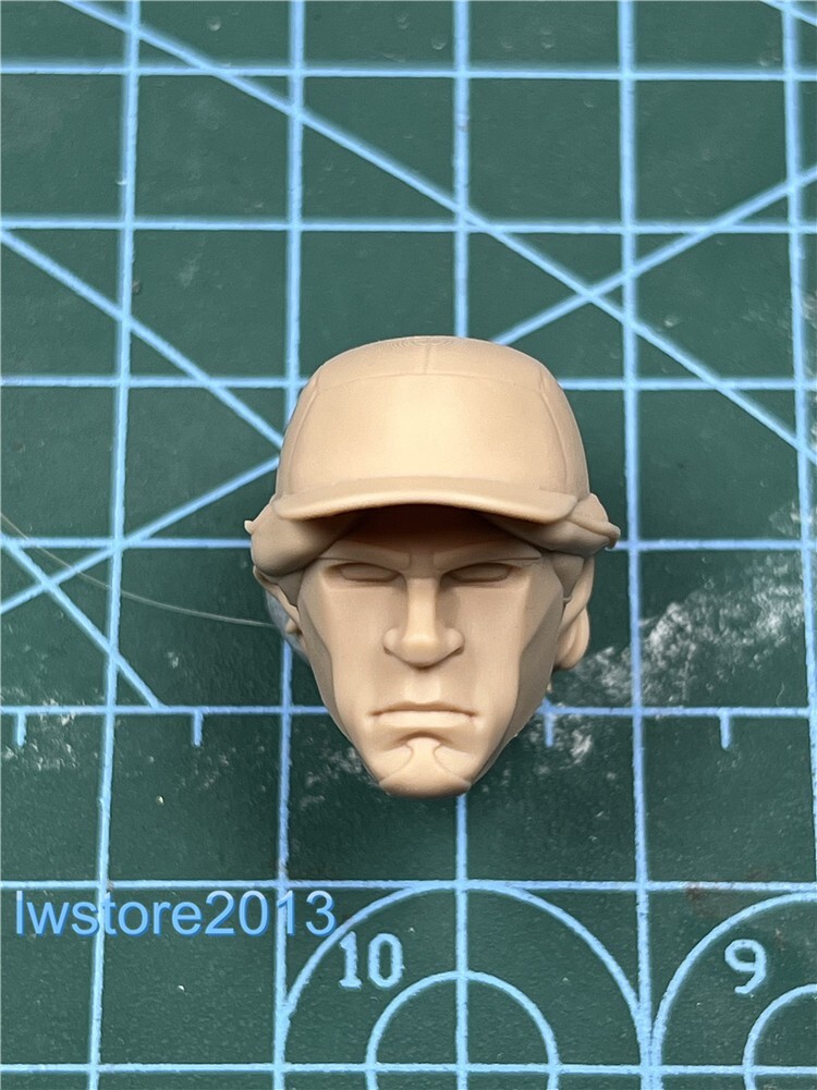 1:6 Punk Man Cap Hat Head Sculpt Carved For 12 inch Male Action Figure ...
