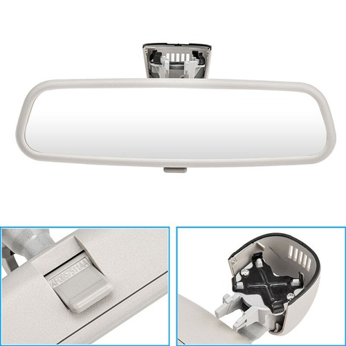 For Audi A4 A5 A6 A7 Q5 New Silver Gray Interior Rear View Mirror ...