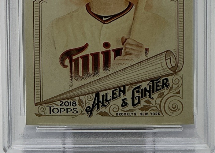 Joe Mauer PSA 10 - 2018 Topps Allen & Ginter Portrait -Twins, Mr ...