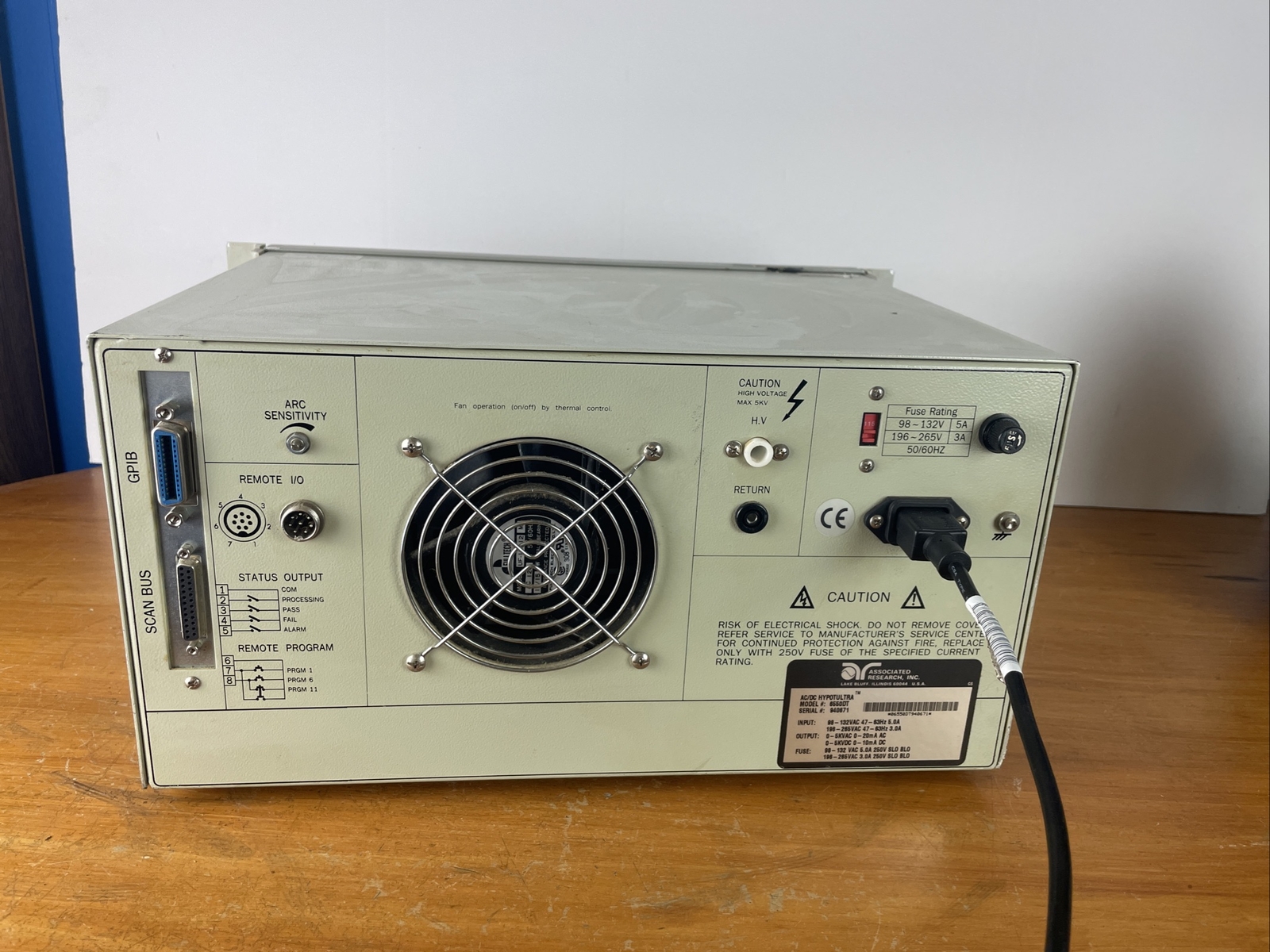Vintage Hypot Ultra 6550DT Dielectric Analyzer Rare Read Descrption | eBay