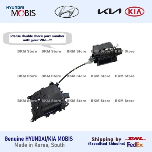 Genuine 812302W600 Rear Tail Gate Power Latch Assy for Santa Fe Sport ...