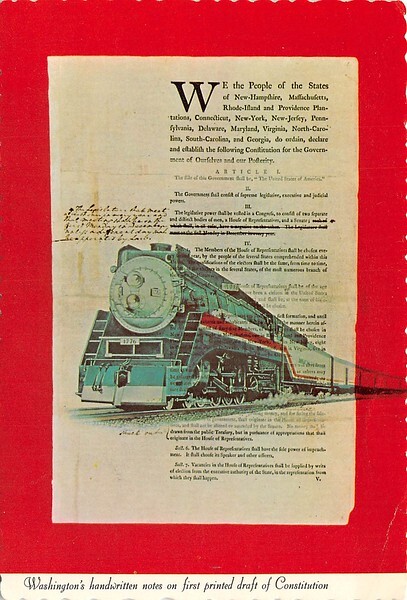 American Freedom Train Constitution George Washington | eBay