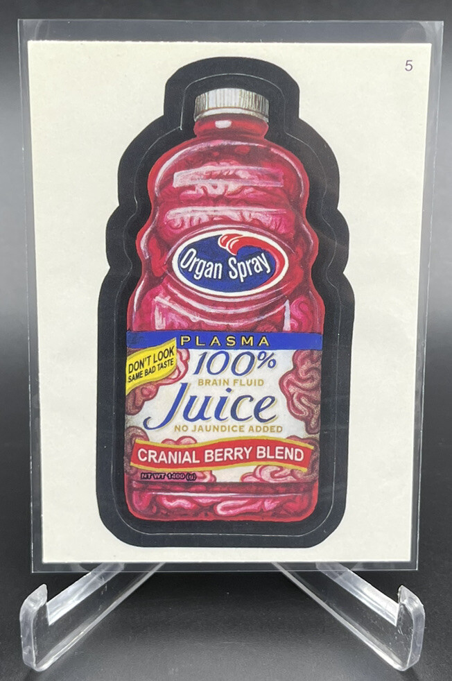 2005 Topps Wacky Packages Series 2 Organ Spray Cranial Berry Blend #5 ...