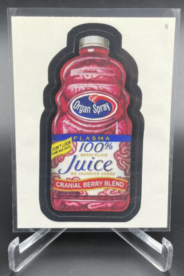 2005 Topps Wacky Packages Series 2 Organ Spray Cranial Berry Blend #5 ...