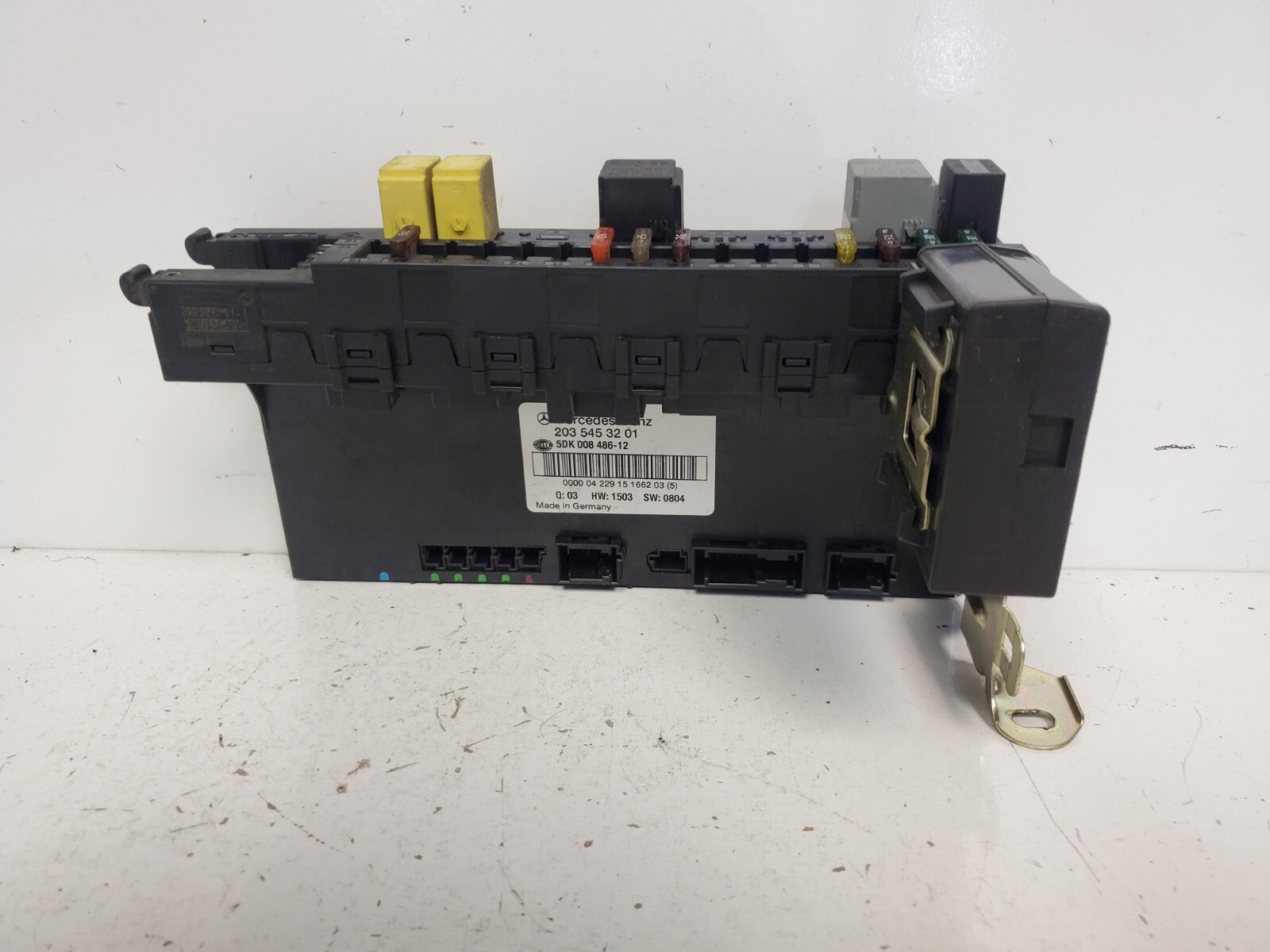 01-09 Mercedes W203 C230 CLK500 Front SAM Fuse Box Relay Control Module ...