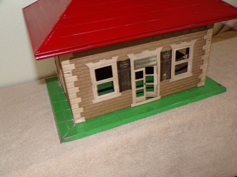 Lionel original Prewar 124 Lionel City Station, late colors in super ...