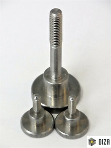 Rändelschraube DIN 464 - 1.4305 Edelstahl M3 bis M6 Schraube ...