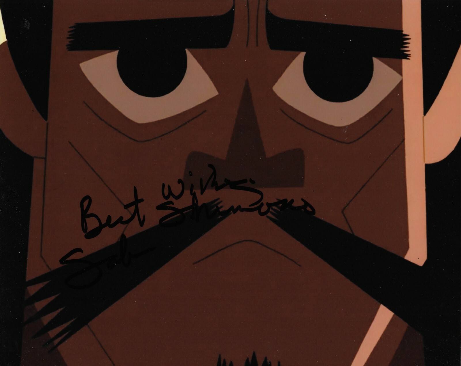 SAB SHIMONO Signed Autographed 8x10 Photo Emperor SAMURAI JACK | eBay