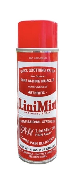 Linimist Analgesic Spray 6 Oz Expiration 2015 "spray Pain Away" US Ship ...