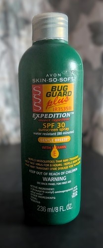 Avon Skin So Soft with SPF 30 Bug Guard + IR3535 Expedition Refill ...