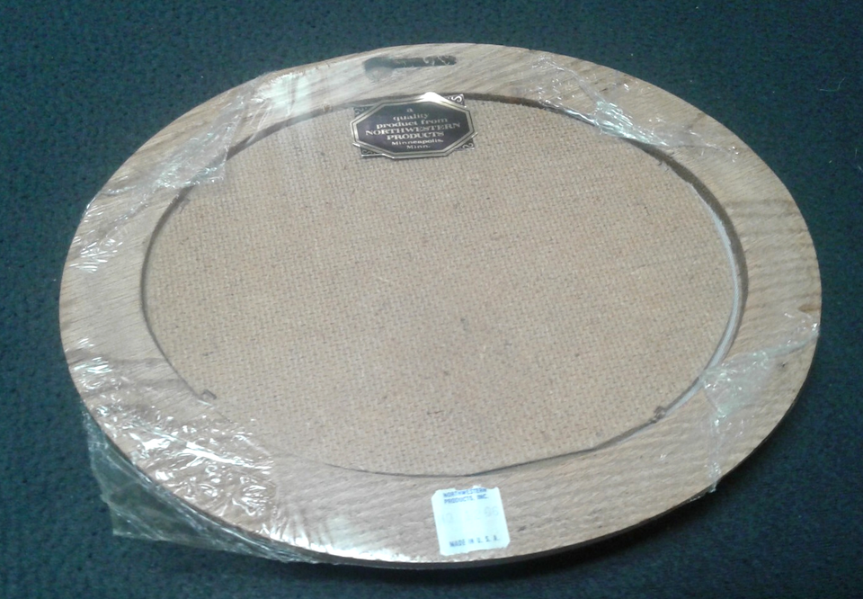 Northwestern Products The 23 Psalm Wall Plaque Solid Oak Fabric Inlay ...