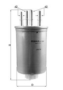 Mahle KL1026 Fuel Filter for sale online | eBay