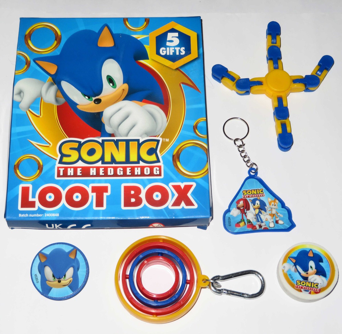 Baby Sonic The Hedgehog Gråter GEAnimation Next Sonic Plush