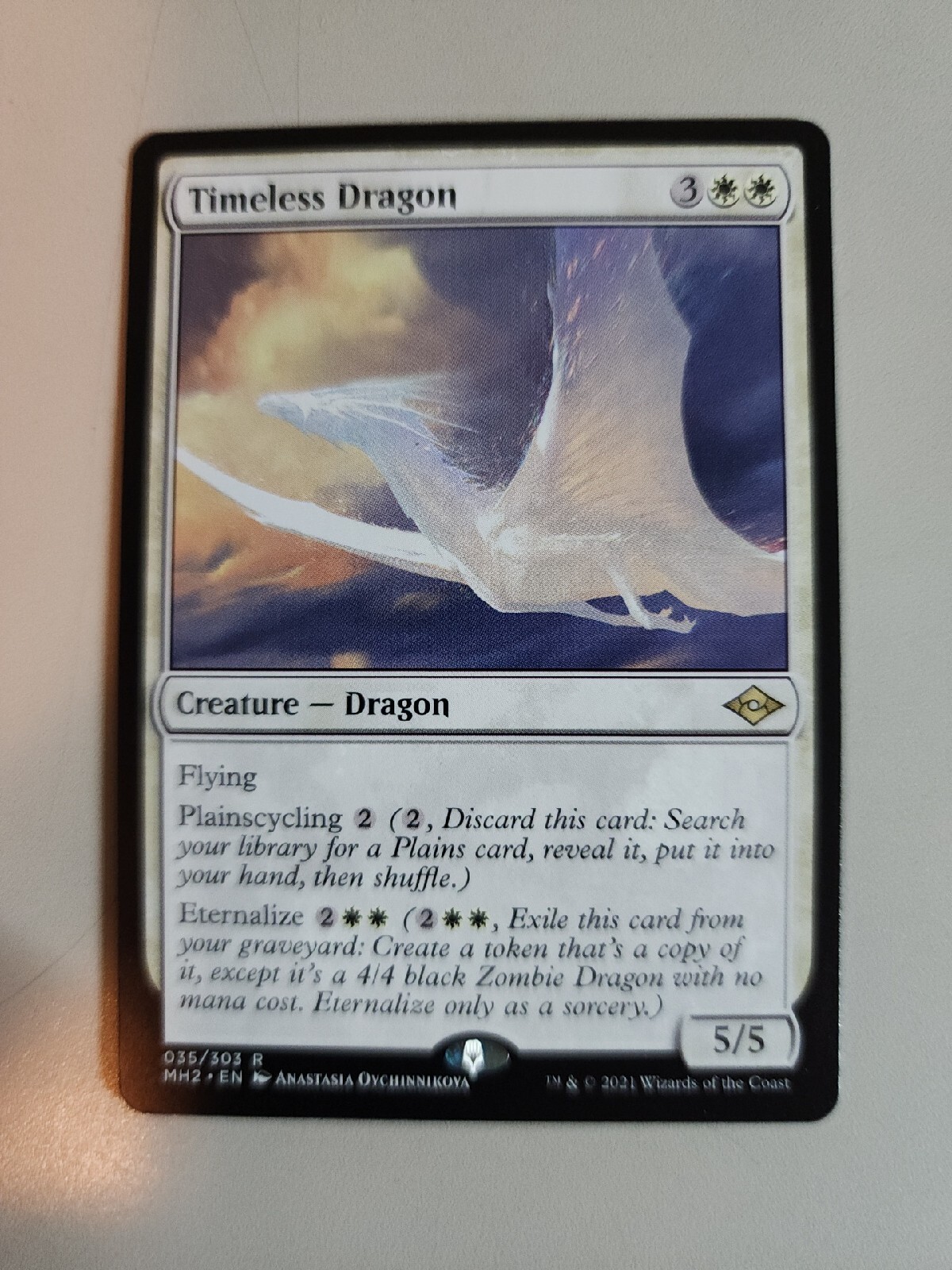 Timeless Dragon (Retro Frame) Modern Horizons 2 Regular for sale online ...