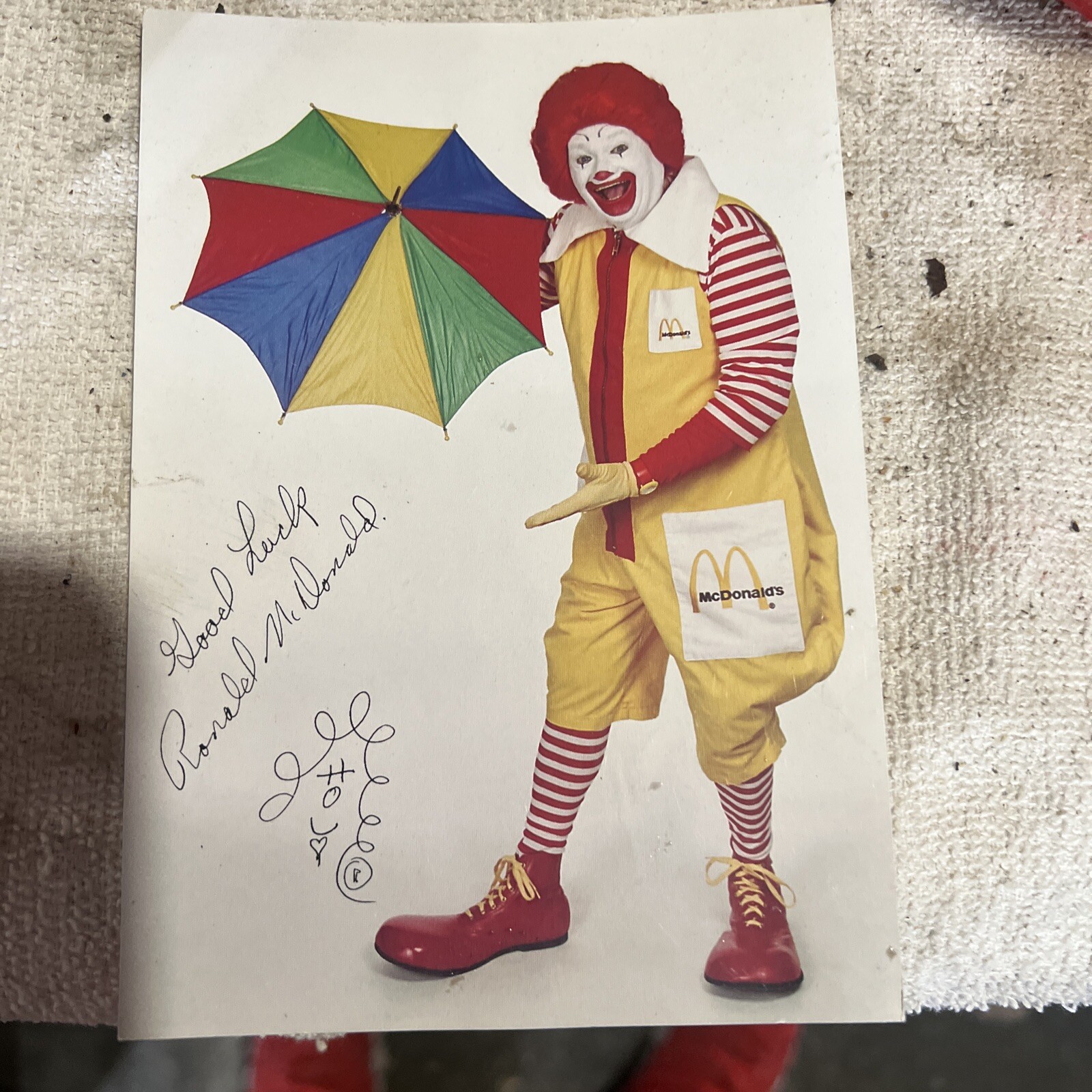 Ronald McDonald Card | eBay