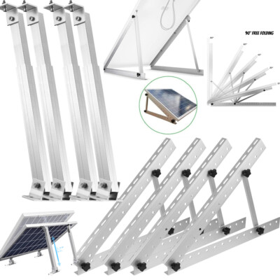 Solar Panel Adjustable Angle Mounting Brackets Solar Panel Tilt Mount ...