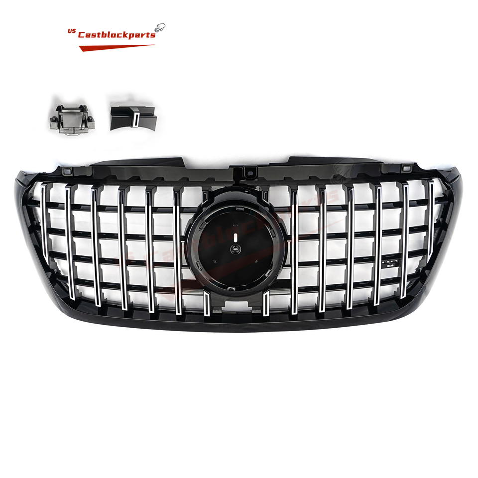 For 2018- Mercedes Benz Sprinter 1500 2500 3500 W907 Front Grille ...