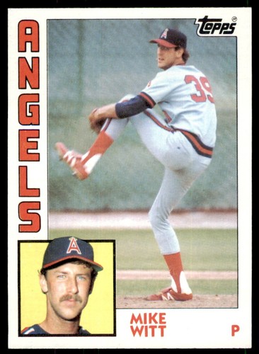 1984 Topps. Mike Witt . California Angels #499 | eBay
