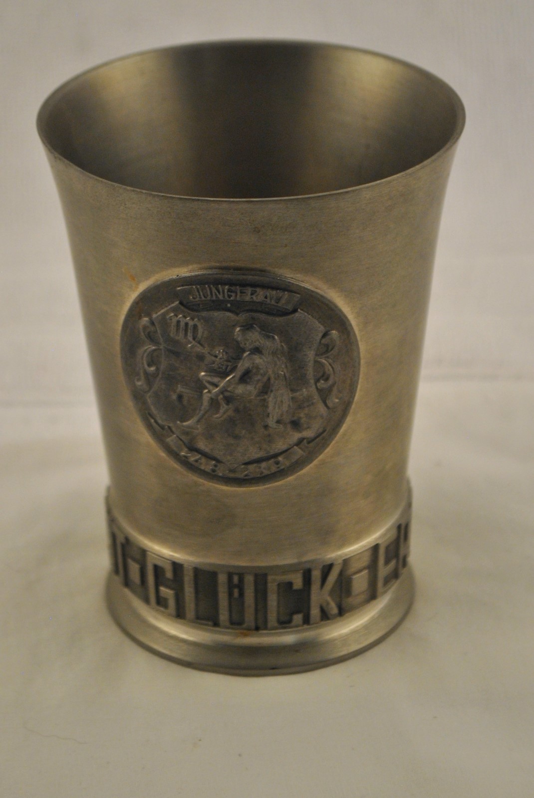 Vintage German 94% Zinn Badged Pewter Wine Cup | eBay