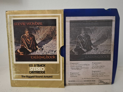 8 TRACK TAPE - STEVIE WONDER - TALKING BOOK - 8 TRACK CARTRIDGE | eBay.de
