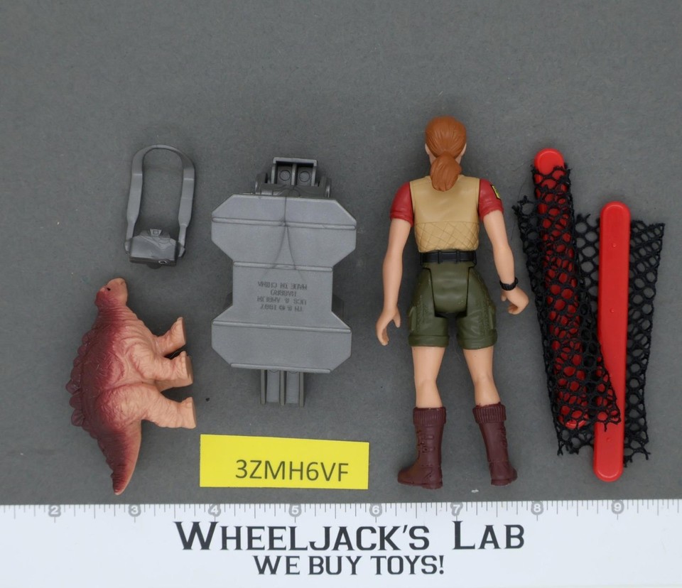 Sarah Harding w/ Stegosaurus 100% Complete Jurassic Park The Lost World ...